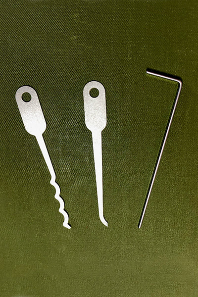 Bare Minimum Lockpick Set – Shomer-Tec